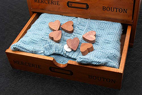 Wahdawn Cedar Blocks for Clothes Storage, Natural Aromatic Cedar Balls, Drawers Fresh Scent & Shoes Deodorizer, (30)