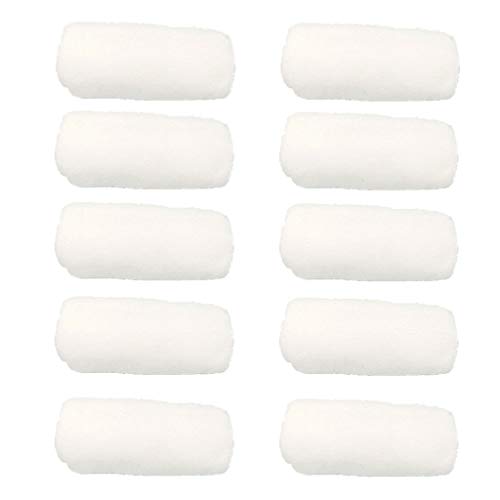 PINGPING Multifunctional 10PC Car Home White Towel Cleaning Towel Microfiber Cleaning Supplies Fast Drying Washcloth (White, One Size)