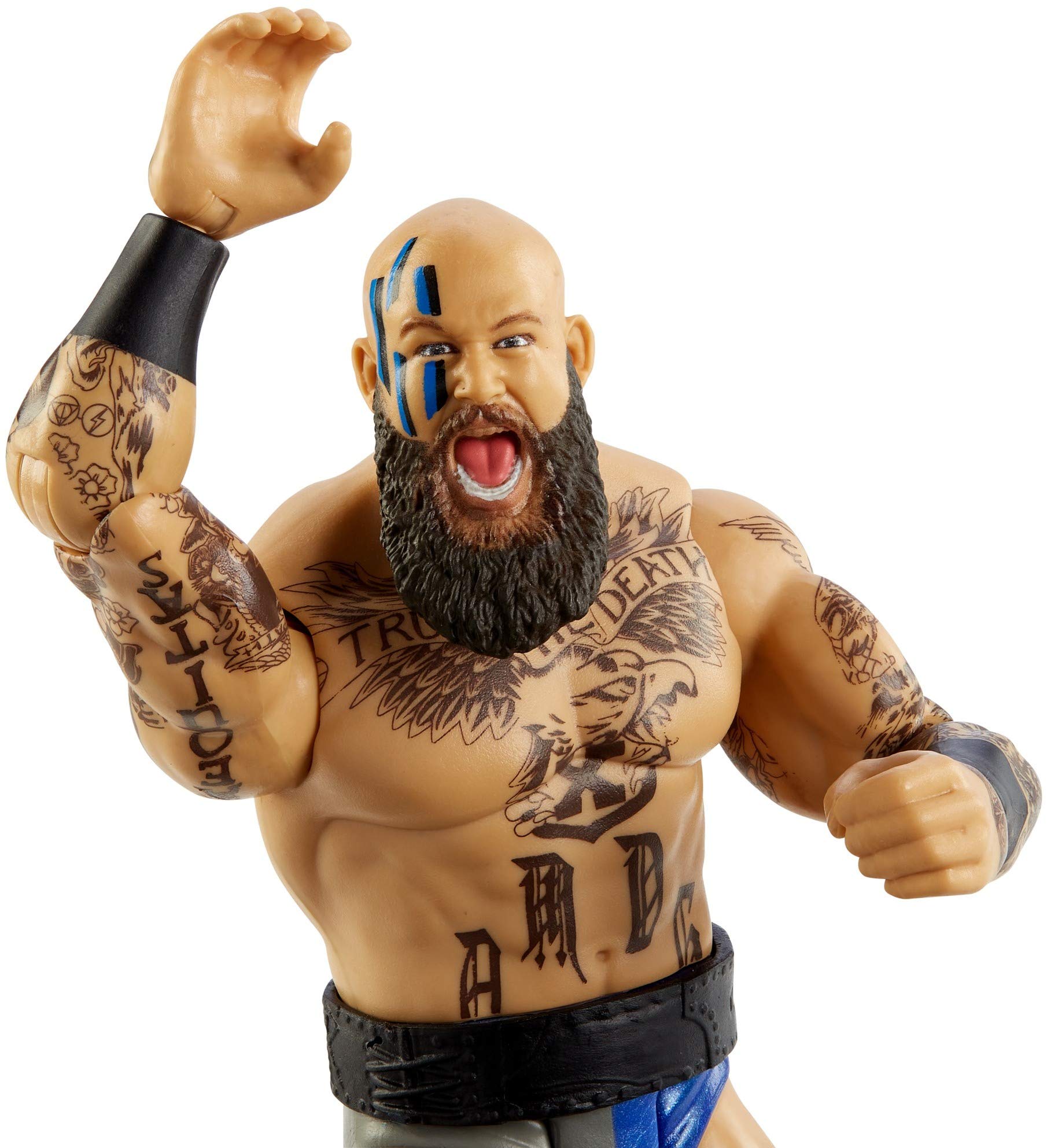 WWE Viking Raider Erik Action Figure, Posable 6-in Collectible for Ages 6 Years Old and Up