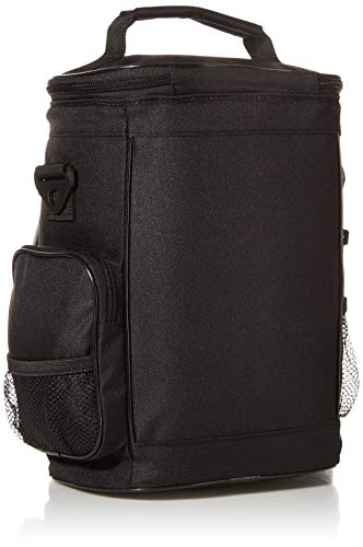 PGA Tour Unisex 10 Can Insulated Golf Cooler Bag, Black, One Size