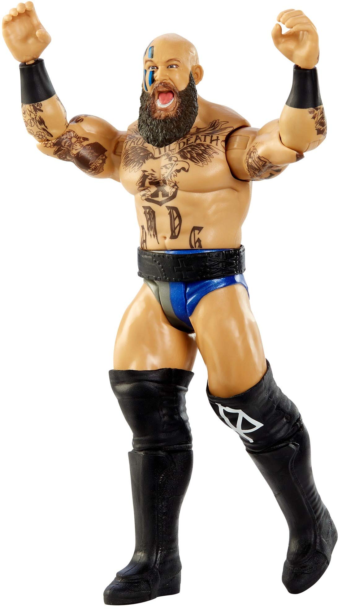 WWE Viking Raider Erik Action Figure, Posable 6-in Collectible for Ages 6 Years Old and Up