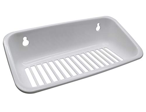 EIKS Storage Basket Organizer Shelf with Suction Cup for Bedroom Office Laundry Room