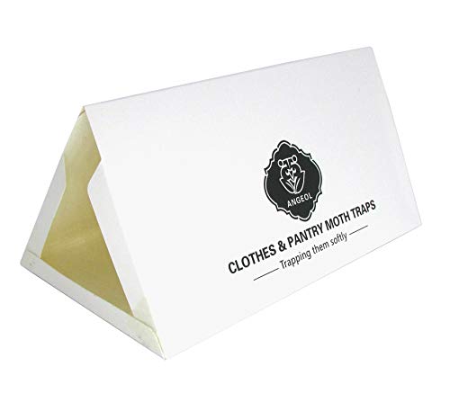 Moth Traps with Two pheromones for All Clothes Moths Kitchen Moths and Pantry Moths 6 Traps