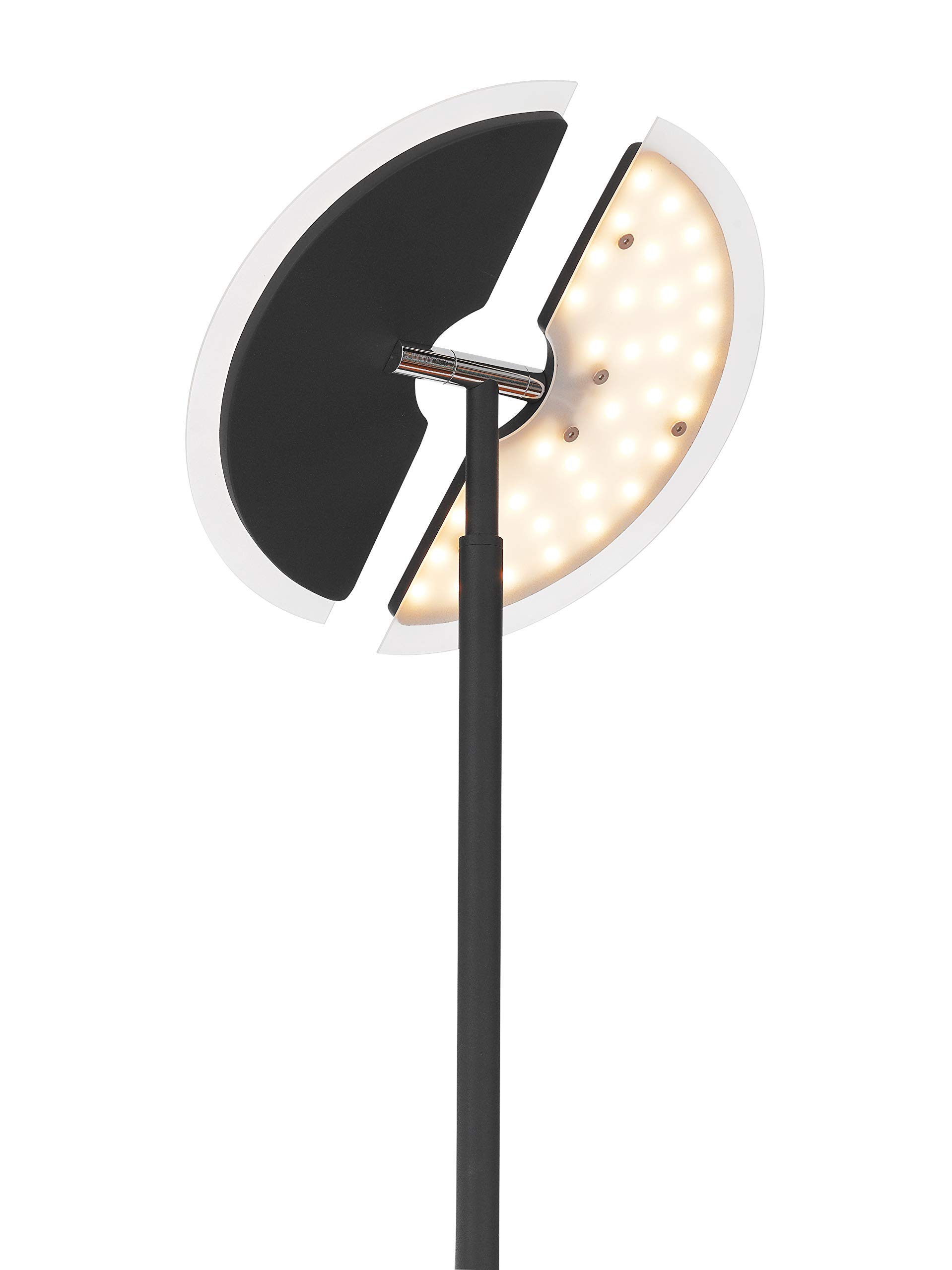 Worldwide Lighting AMZ63442-001 Mantis Floor Lamp, Black