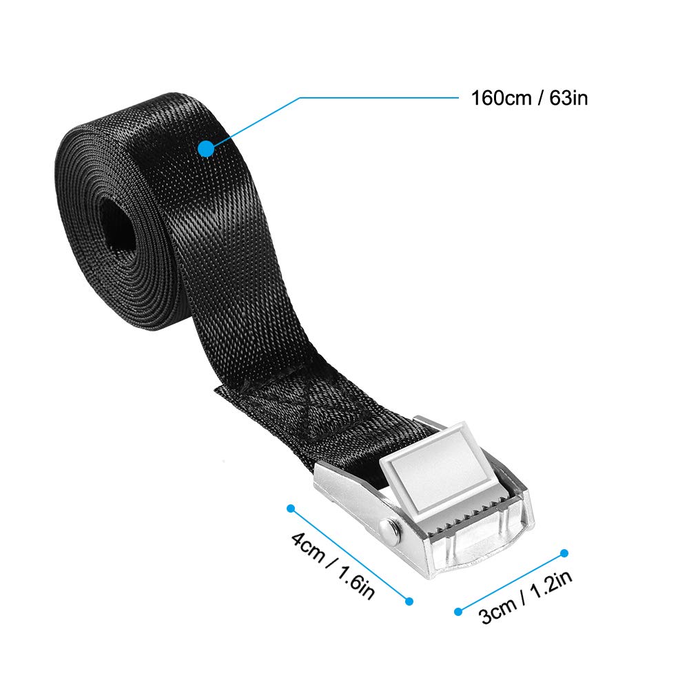 Picowe Cooler Tie Down Kit, Cooler Tie Down Straps, Cam Buckle Lashing Straps for YETI Coolers for RTIC Coolers