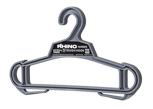 Rhino Hanger Multi Pack Set of 2 Black and Grey |USA Made