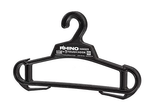 Rhino Hanger Multi Pack Set of 2 Black and Grey |USA Made