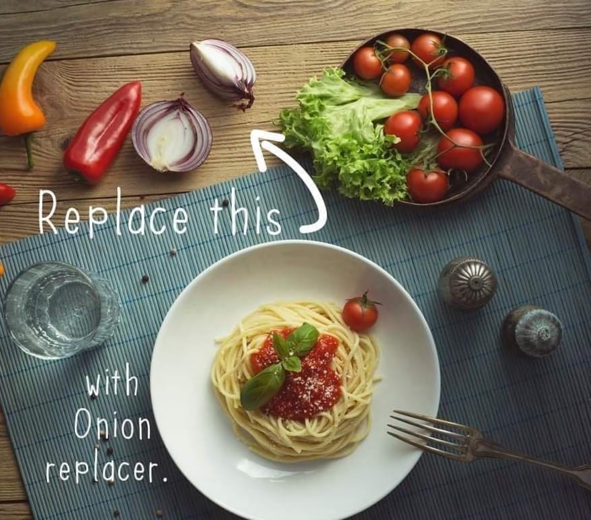 FreeFOD Onion Replacer | Low FODMAP Onion Seasoning | Made with Real Onion Oil | 72g | GMO-FREE