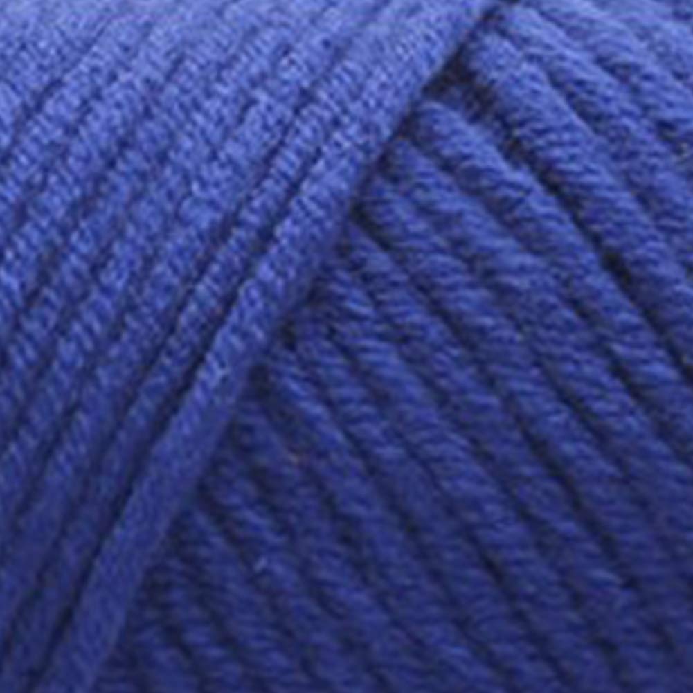 Knitting Coarse Wool,100g Multicolor Cotton Knitting Yarn, Hand-Knitted Woolen Yarn, Winter Knitting, Warm Gift for Mother, Grandmother and Woman- Blue