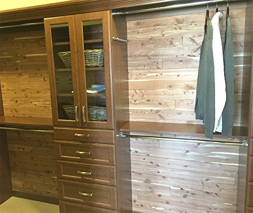 Cedar Elements Aromatic Red Cedar Planking Closet Liner - Tougue and Groove (30 Square Feet (2PK))