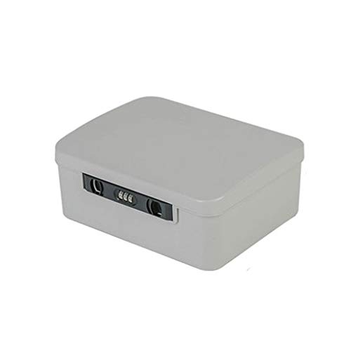 SCDHZP Really Useful Plastic Storage Box,Large Capacity Sturdy Password Storage Box (Color : Gray, Size : 25cm20.6cm10.2cm)