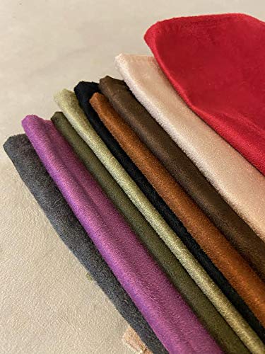 luvfabrics Simple Suede Furniture Protector, Leather Recliner Damage Prevention, Head Rest, Sofa, Love seat, Leather Protector, Computer Chair, Couch Cover (Chocolate, 14 by 30 Inch)