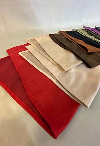 luvfabrics Simple Suede Furniture Protector, Leather Recliner Damage Prevention, Head Rest, Sofa, Love seat, Leather Protector, Computer Chair, Couch Cover (Chocolate, 14 by 30 Inch)