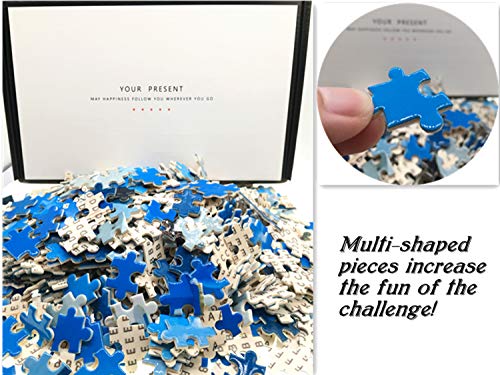 Umsufa Slovenia Skofja Loka Jigsaw Puzzle for Adults 1000 Piece Wooden Travel Gift Souvenir