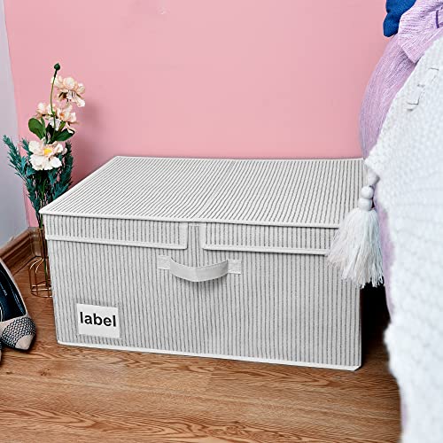GRANNY SAYS Bundle of 1-Pack Extra Large Storage Bins for Closet & 2-Pack Closet Storage Bins