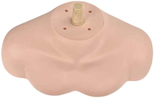 ZMS Professional Cosmetology Mannequin Head Shoulder Model Bust Shoulder Platform for Training Manikin Head