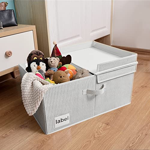 GRANNY SAYS Bundle of 1-Pack Extra Large Storage Bins for Closet & 2-Pack Closet Storage Bins