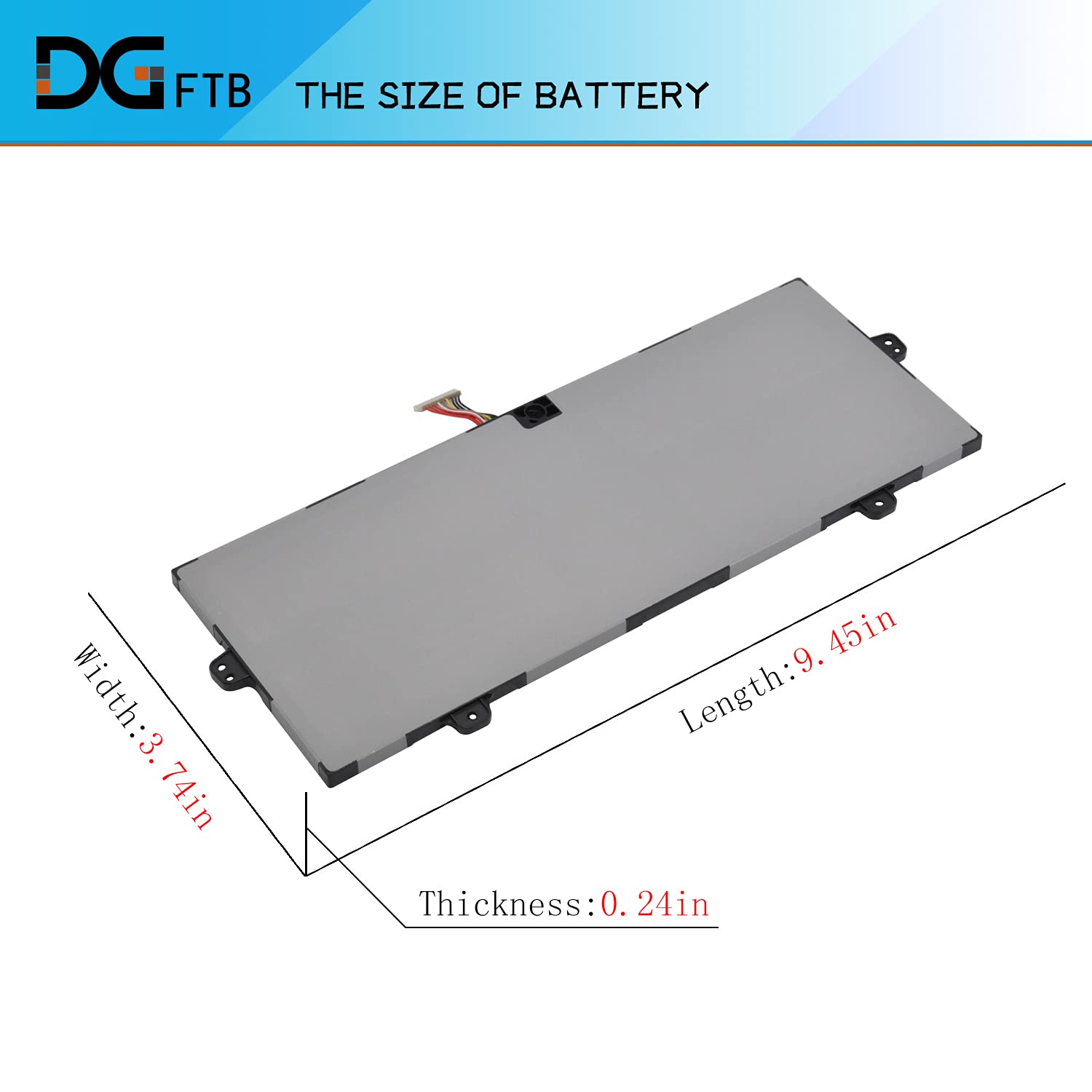 DGTech AA-PBTN4LR Laptop Battery Replacement for Samsung 9 Pro 15″ NP940X3M NP940X5M NP940X5N NP940X3M-K01US NP940X3M-K02US NP940X5M-X01US NP940X5N-X01US Series BA43-00386A 15.4V 3530mAh 54Wh