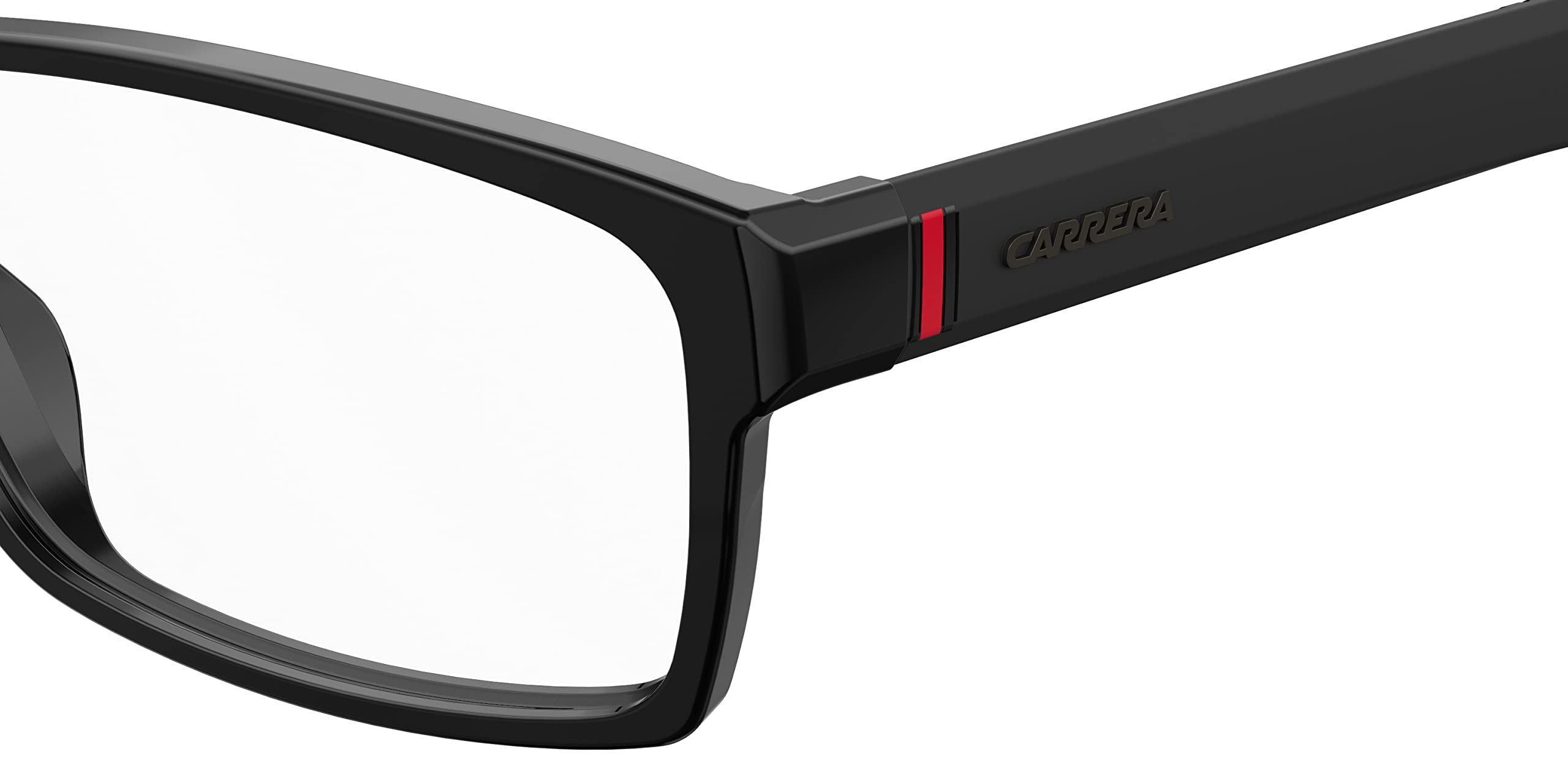 Carrera Men's 8852 Rectangular Prescription Eyewear Frames, Black, 55mm, 17mm