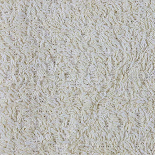 Fibertone Bleach Safe, Microfiber Alternative, 24-Piece Utility Washcloth Set-Beige