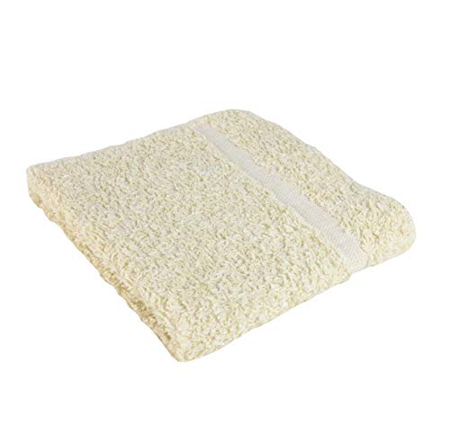 Fibertone Bleach Safe, Microfiber Alternative, 24-Piece Utility Washcloth Set-Beige