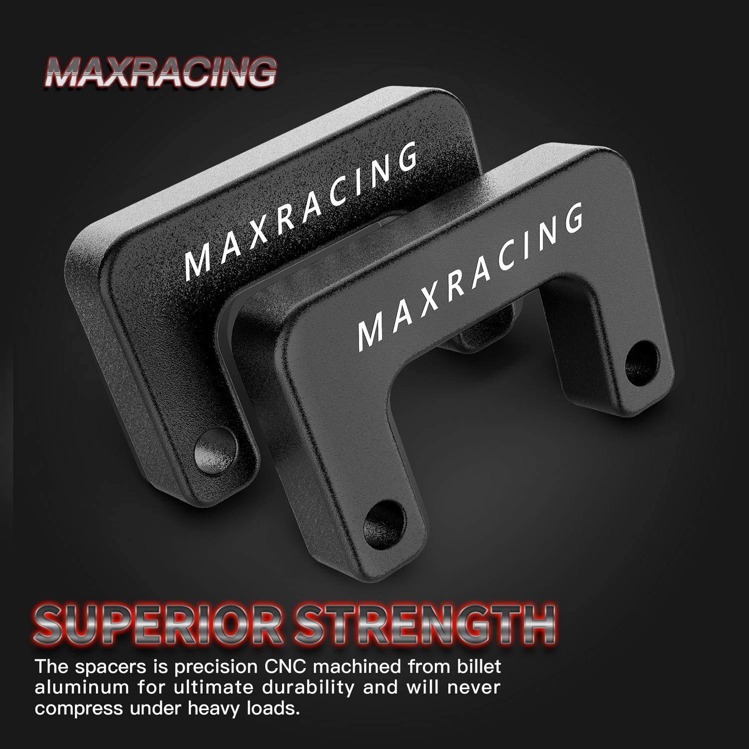 Maxracing 2.5" Front Leveling Kit Compatible with 2007-2025 Chevy Silverado Avalanche Suburban 1500 Tahoe Sierra Yukon XL1500 4WD/2WD