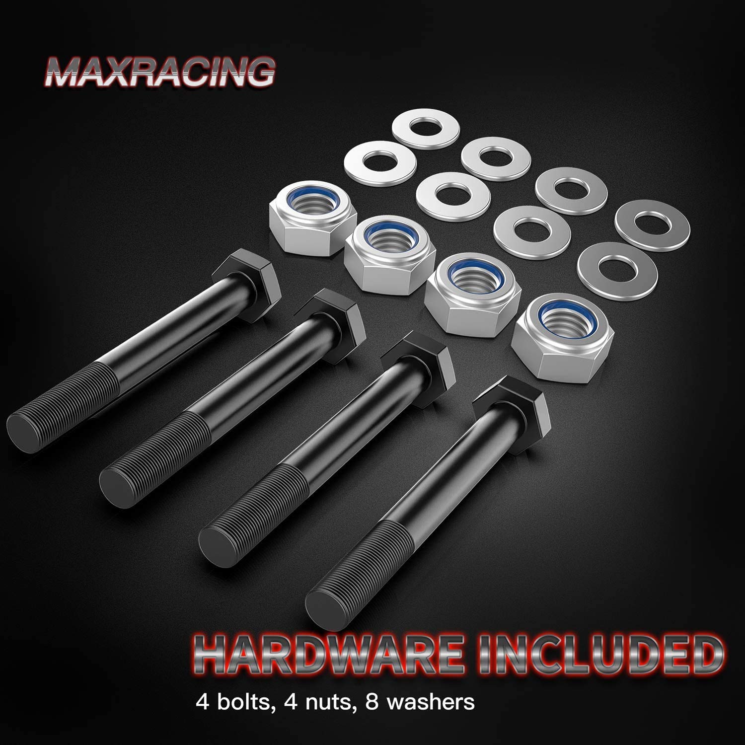 Maxracing 2.5" Front Leveling Kit Compatible with 2007-2025 Chevy Silverado Avalanche Suburban 1500 Tahoe Sierra Yukon XL1500 4WD/2WD