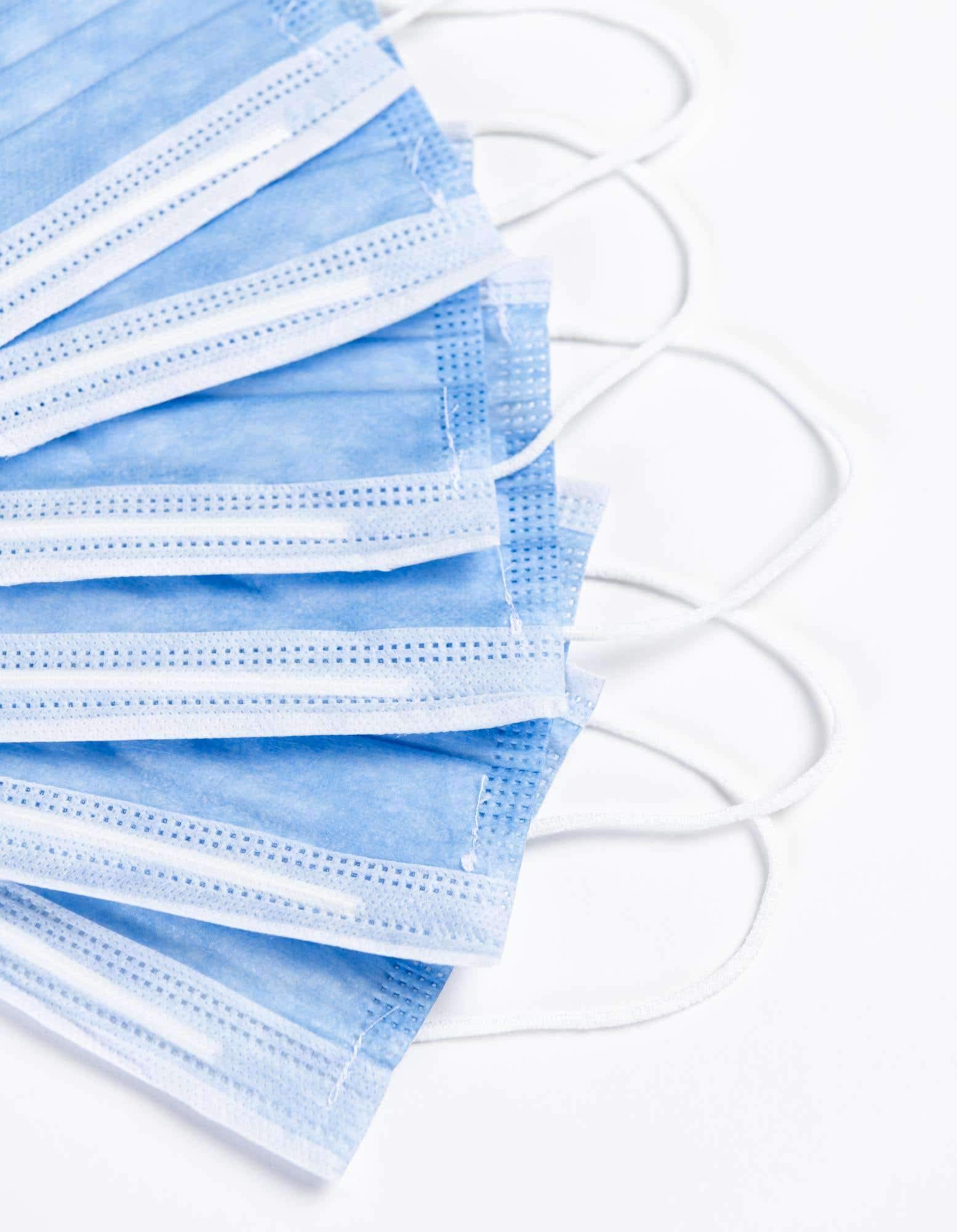 Unique Loom - 3 Ply Earloop Masks, 50 Pcs (1 Pack) Disposable Face Masks