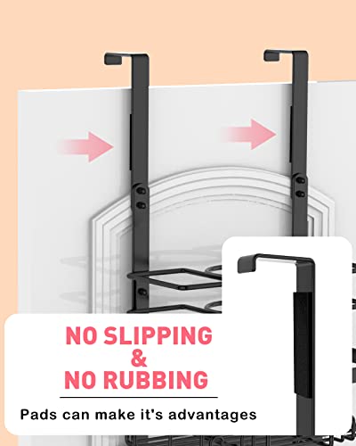 Hair Dryer Holder, Hair Tool Organizer Under Sink, Over Door Cabinet Hair Tool Organizer Wall Mounted, Bathroom Hair Tool Organizer Under Sink,Hot Styling Tool Storage Basket For Curling Wand