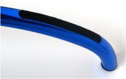 Precision Hanger in Blue With Felt. The Dimple & Crease Free Hanger Solution - 7 Colors Available - Click "2 New" for Other Offers!
