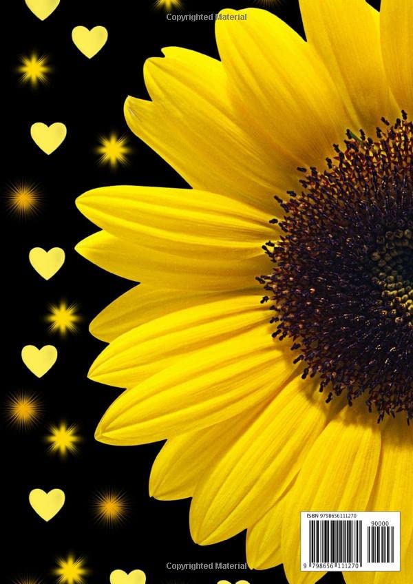 Address Book: Sunflower A4 Large Print Telephone Address Birthdays & Anniversaries for Seniors