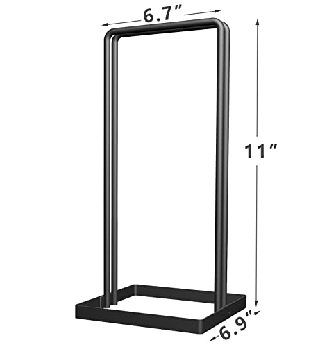 Hanger Organizer Stacker Clothes Storage Stand for Laundry Room Closet Space Saving Sturdy Adult Baby Clothes Rack Holder Black Holds up 90 Wire Hangers