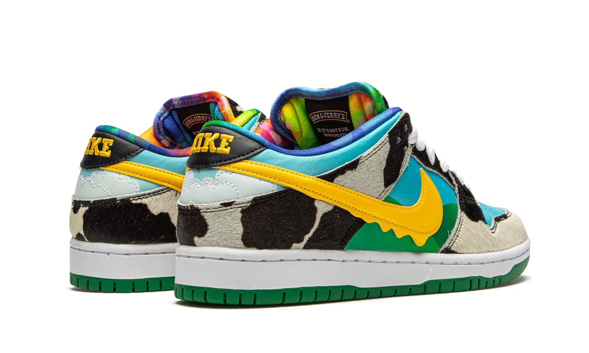 Nike Mens SB Dunk Low CU3244 100 Ben & Jerry's - Chunky Dunky - Size 6.5