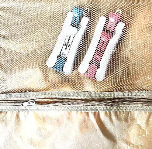 12 PCS Foldable Travel Hangers|Baby Hangers with Clips|Pants Hangers|Space Saving|rv Accessories|Camping
