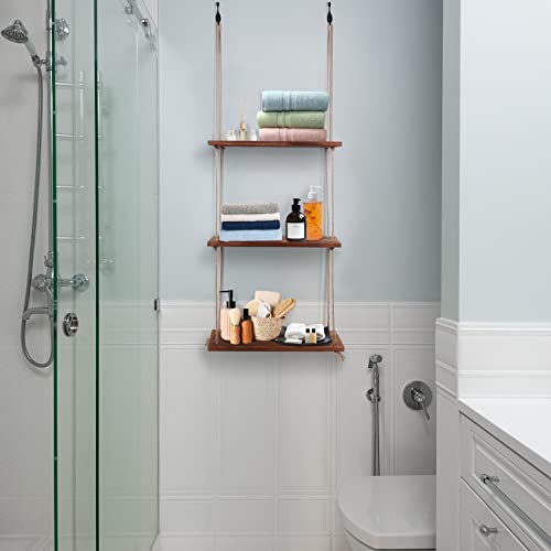 Bathroom Shelves Over Toilet Bathroom Organizer β Bathroom Wall Shelf Toilet Organizer β Rustic Farmhouse Bathroom Decor β Over Toilet Storage Ladder Shelf β Hanging Shelves Bathroom Space Saver