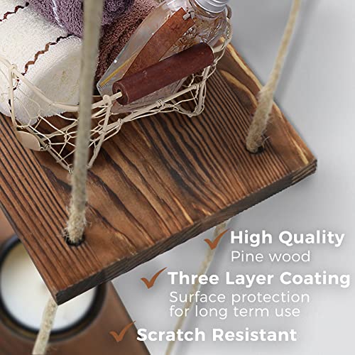Bathroom Shelves Over Toilet Bathroom Organizer β Bathroom Wall Shelf Toilet Organizer β Rustic Farmhouse Bathroom Decor β Over Toilet Storage Ladder Shelf β Hanging Shelves Bathroom Space Saver