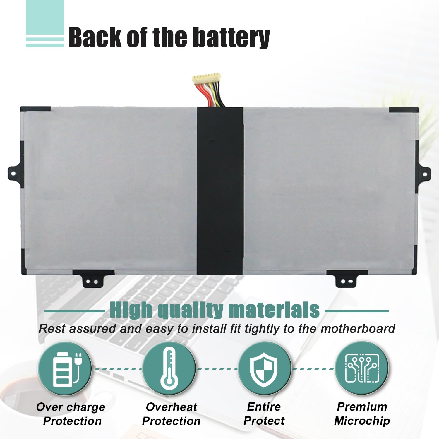 BOWEIRUI AA-PBUN4KP Battery for Samsung Notebook 9 Pen 930QAA 930QBE NP930QAA 930QAA-K716 NP930QAA-K04 930QAA-K01 930QAA-K716 NT930QBE NT930QBV NP930QAA-K01C Series Notebook (7.7V 39Wh/5120mAh)