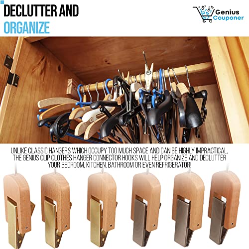 Home Organizer Clip Hanger Hook β 10Pcs Set Single Hanger Hooks β Multifunctional Space Saving Hanger Organizer for Hats, Scarves, Clothes, Shower, Kitchen Use