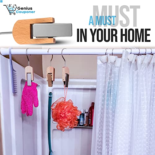 Home Organizer Clip Hanger Hook β 10Pcs Set Single Hanger Hooks β Multifunctional Space Saving Hanger Organizer for Hats, Scarves, Clothes, Shower, Kitchen Use