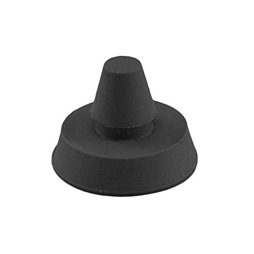 Prolinemax 100 Pc Shelf Rest Bracket Rubber Bumpers Cushion Glass Shelves Retail Fixture Gray
