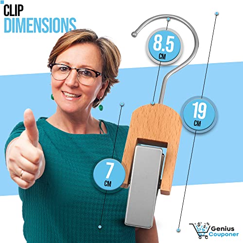 Home Organizer Clip Hanger Hook β 10Pcs Set Single Hanger Hooks β Multifunctional Space Saving Hanger Organizer for Hats, Scarves, Clothes, Shower, Kitchen Use