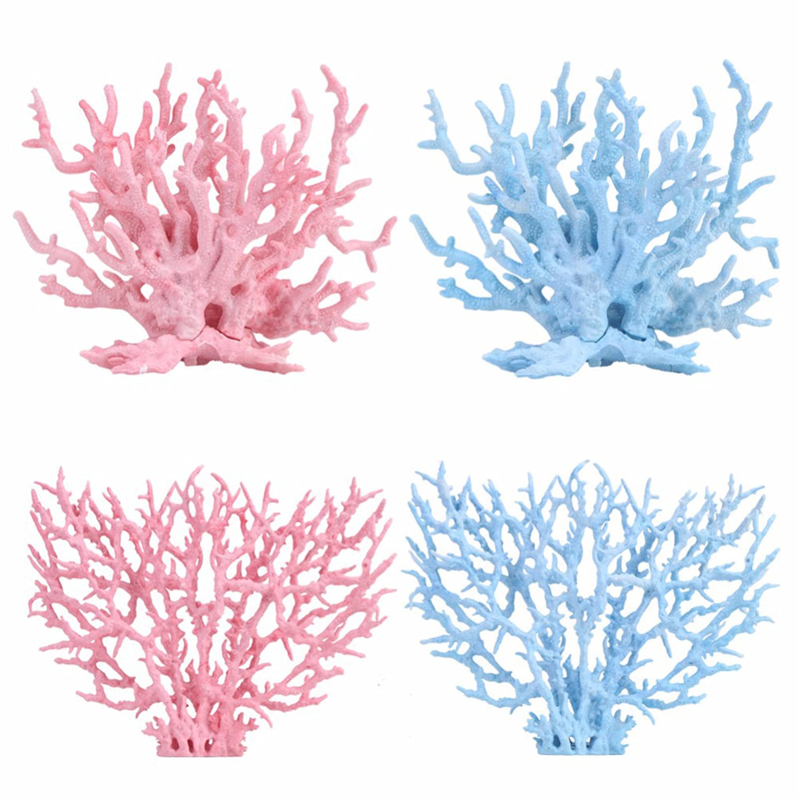 Besimple Artificial Aquarium Coral Ornament Plastic Fish Tank Plants Decoration for Aquarium Landscape