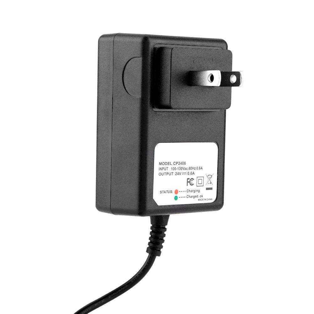 razor scooter charger 13159161 + Adapter Switching Power Supply with 2-pin Adapter Plug 24V 0.6A Electric Scooter Battery Charger for Razor E100 E125 E500S PR200 US Plug 110V