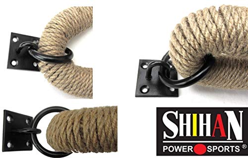 Shihan Battle Rope Anchor Plate for Wall or Floor Fixing Vertically Horizontally Power Sports TS-3