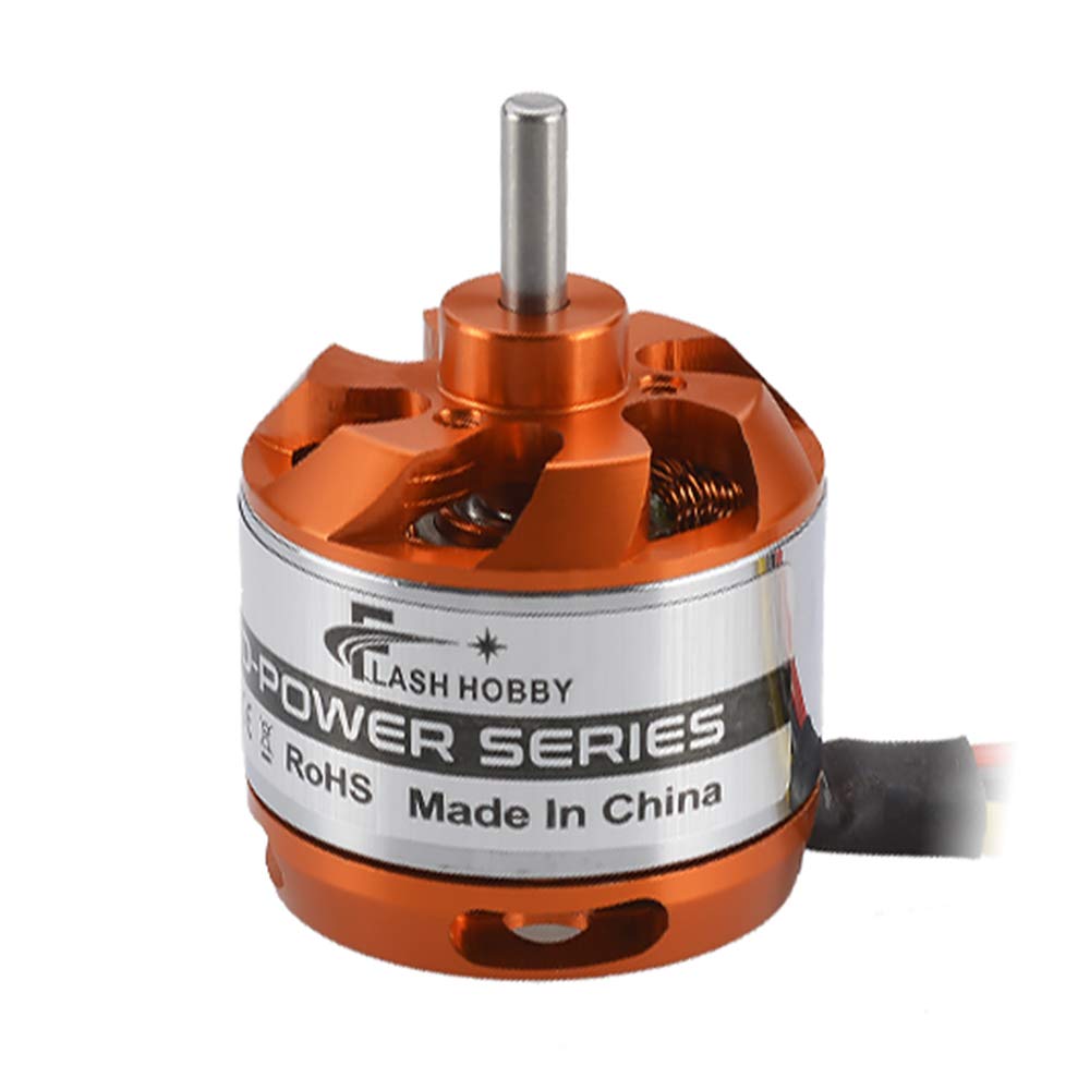 FLASH HOBBY 2826 RC Brushless Motor 1400KV Electric Outrunner Motor for RC Aircraft Plane Multicopter Drone Fixed Wing Helicopter