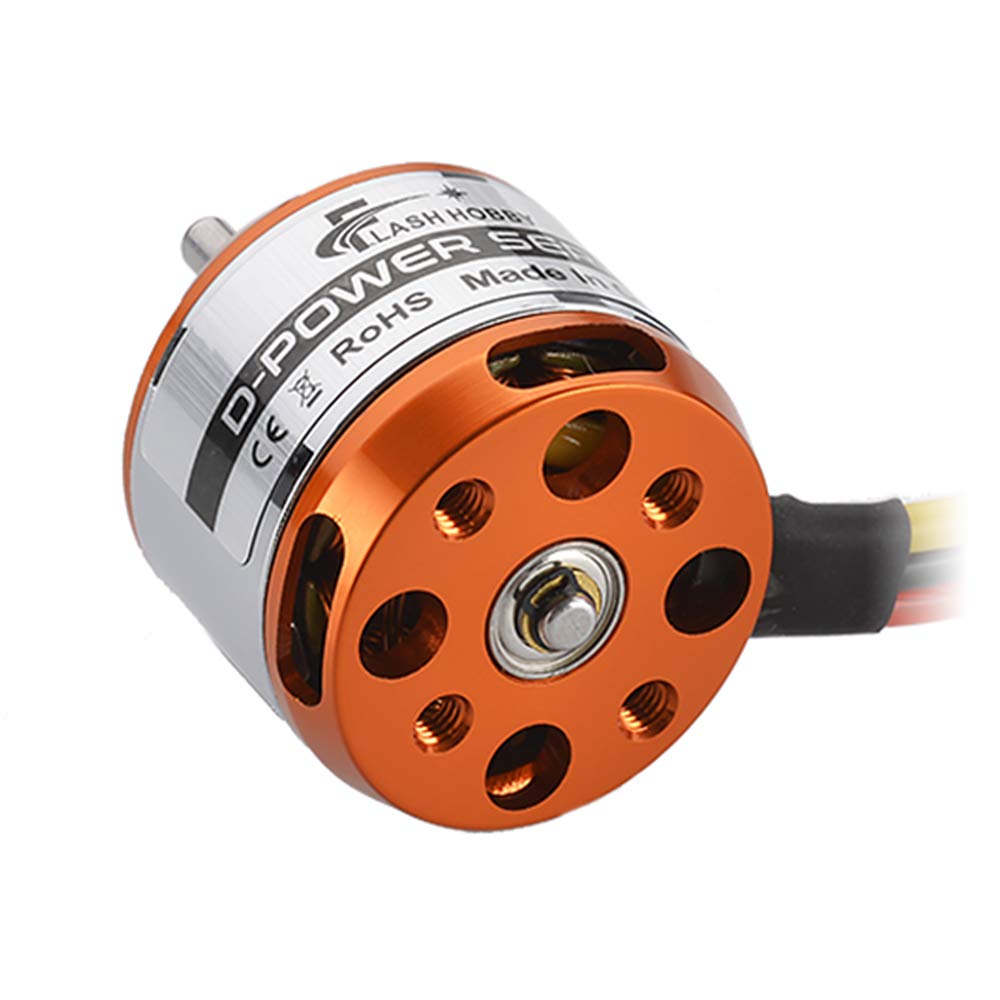 FLASH HOBBY 2826 RC Brushless Motor 1400KV Electric Outrunner Motor for RC Aircraft Plane Multicopter Drone Fixed Wing Helicopter