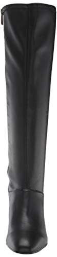 Franco Sarto Womens Tribute Knee High Heeled Boot Black Leather 7 M