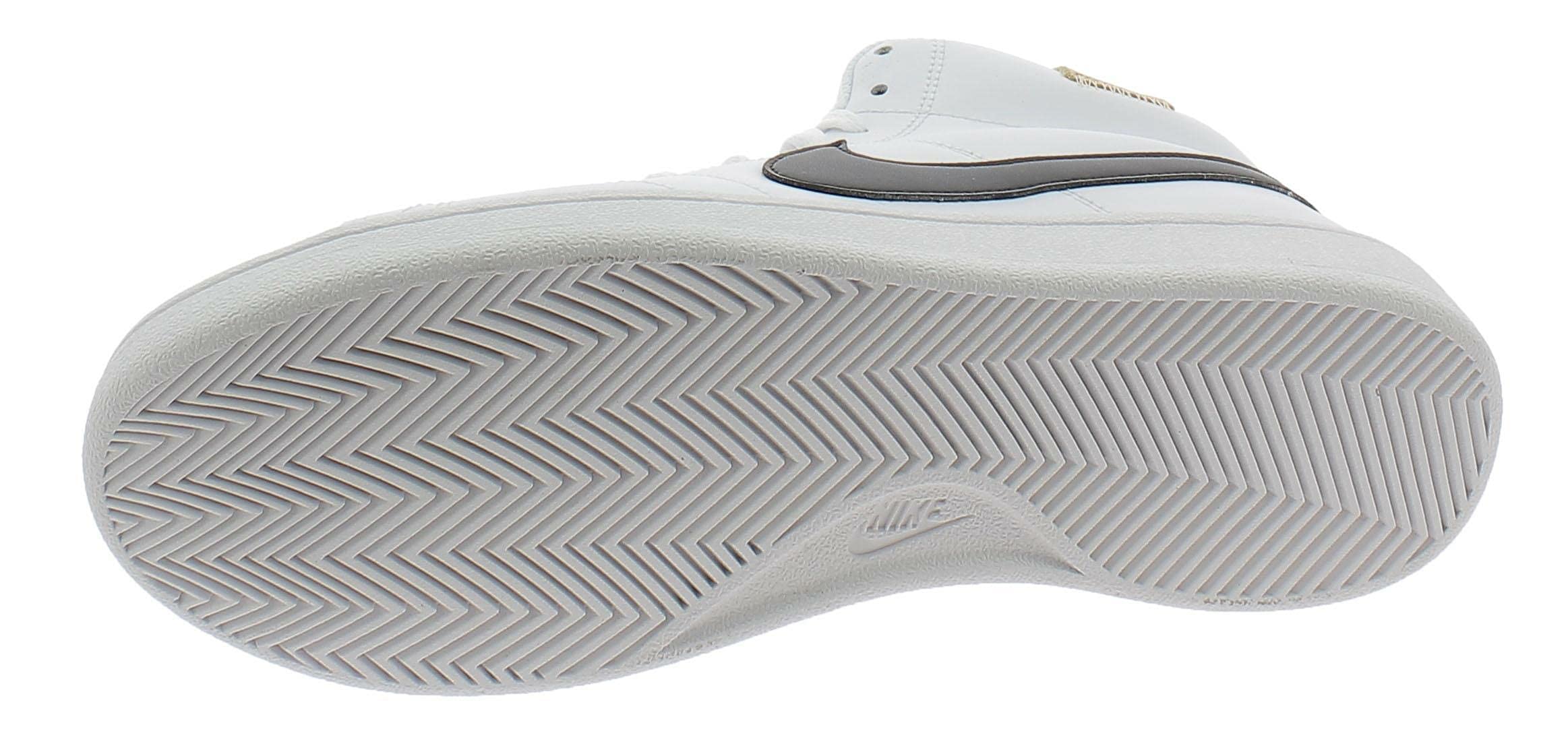 NIKE Men's Court Royale 2 MID Running Shoe, White Black White Onyx, 12.5 Narrow