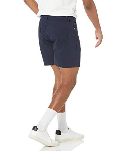 Amazon Essentials Men's Slim-Fit 9" Inseam Stretch 5-Pocket Short, Midnight Blue, 33