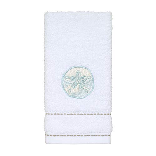 Avanti Linens - Fingertip Towel, Soft & Absorbent Cotton Towel (Farmhouse Shell Collection)
